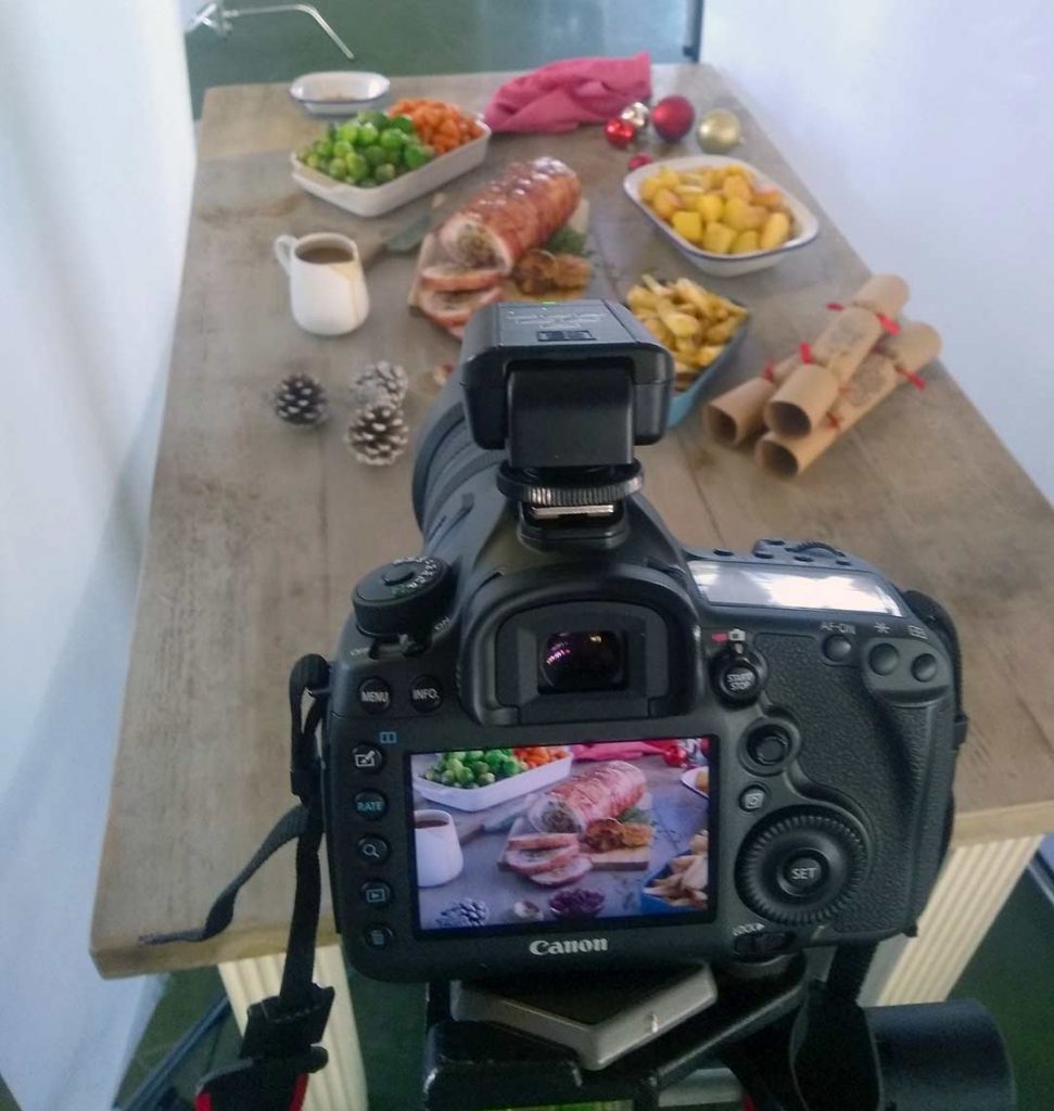 Christmas food shoot - Manchester food photography